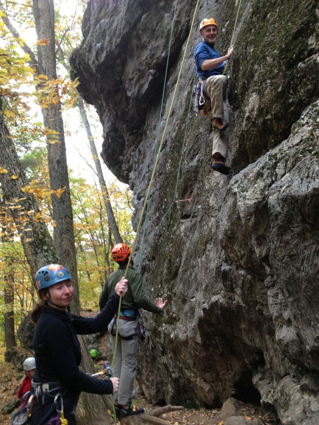 Rumney Rock Climbing With a Guide | 57hours