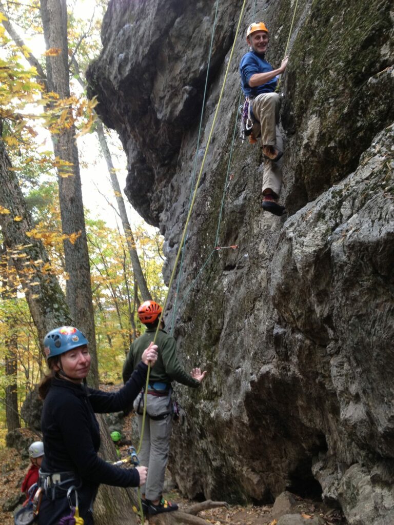 Rumney Rock Climbing With a Guide | 57hours