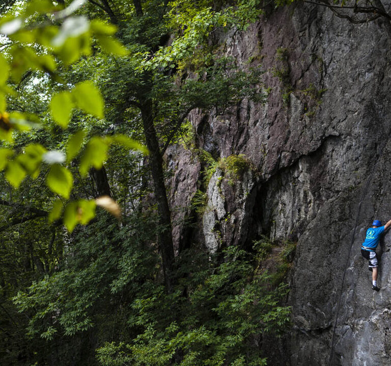 Rumney Rock Climbing With a Guide | 57hours