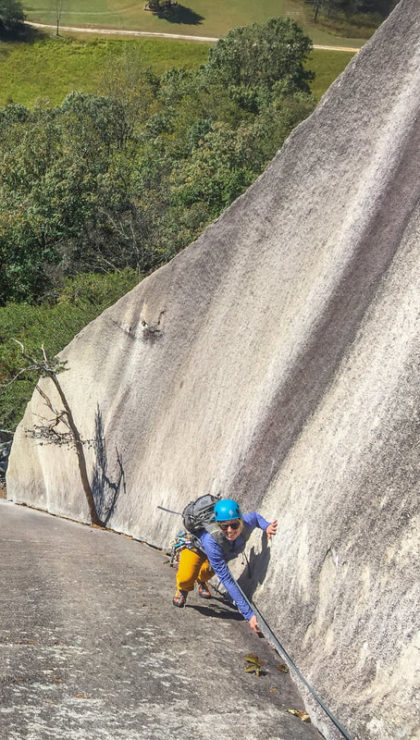Rock Climbing in Stone Mountain, NC | 57hours
