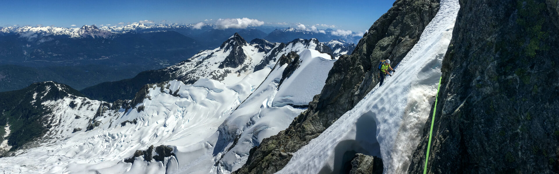 Alpine Climbing in the Tantalus Range with Local ACMG Guide