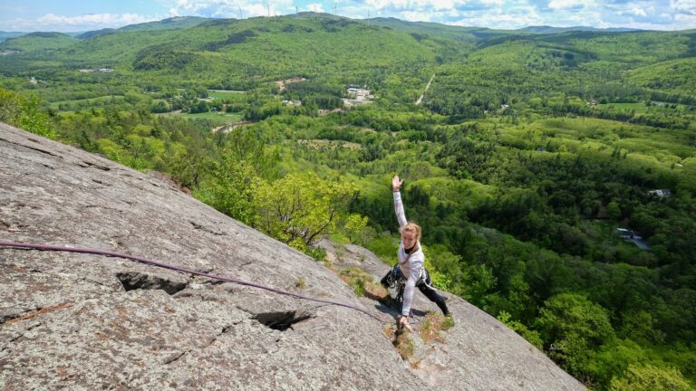 Rumney Rock Climbing With a Guide | 57hours