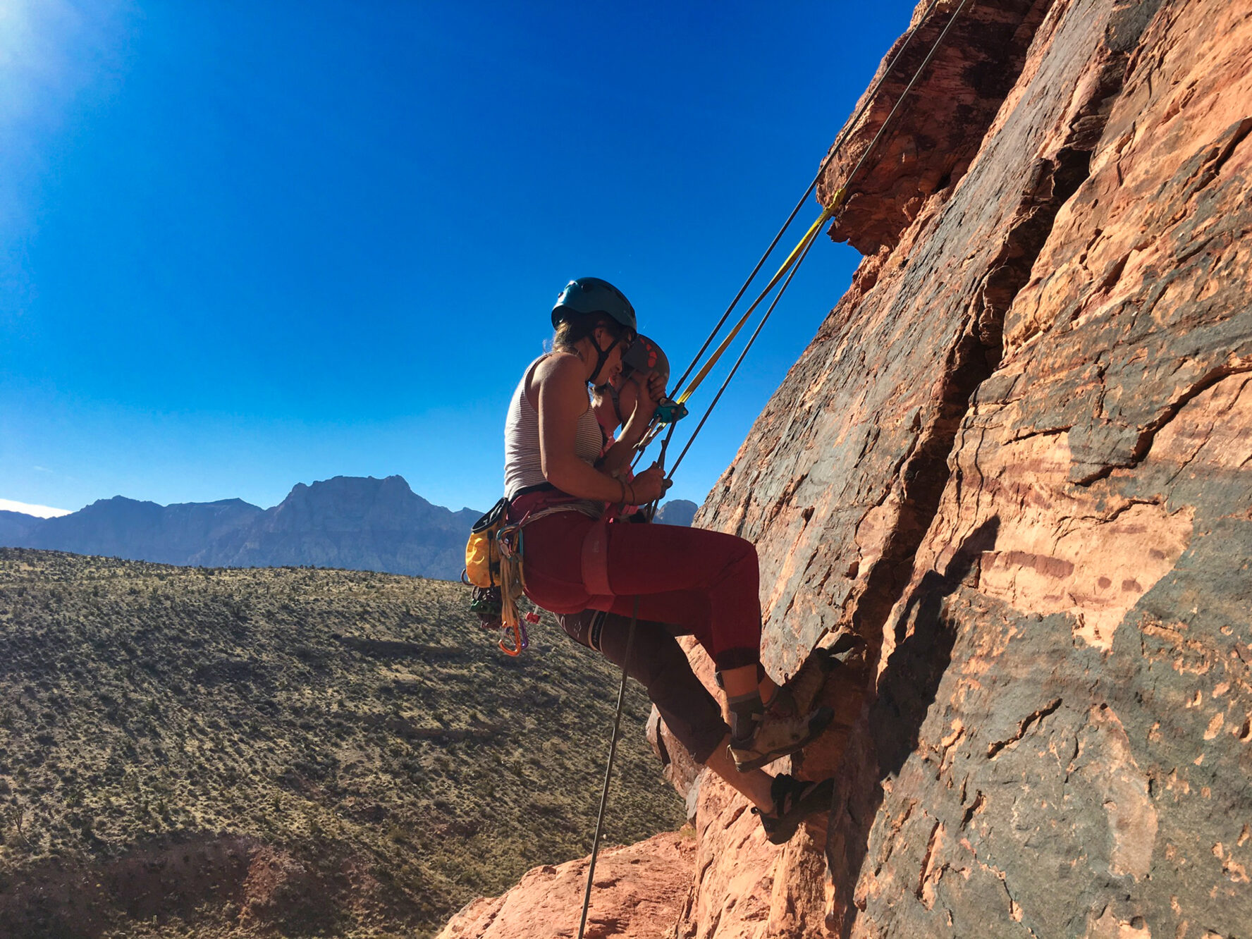 Local Guides Share Climbing Etiquette in Red Rock, Nevada