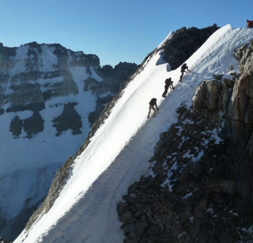 Alpine Climbing on Mt. Athabasca, Jasper, AB | 57hours