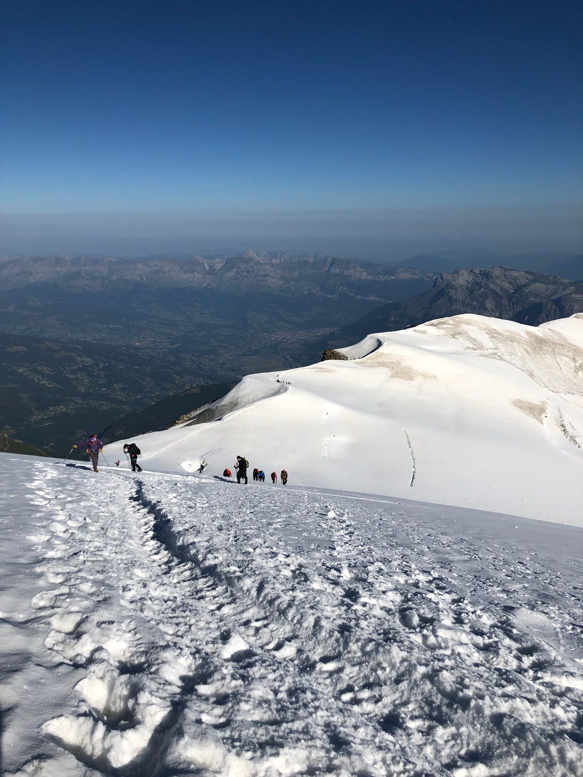 Climbing Mont Blanc Via the Goûter Route