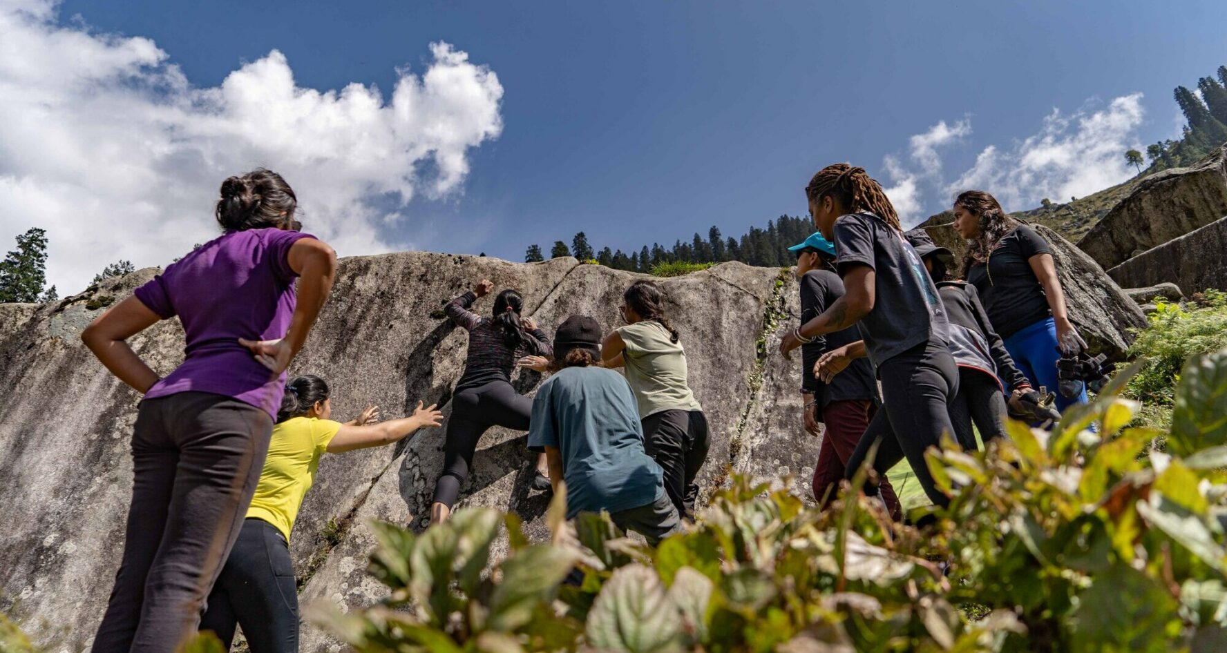 Empowering Indian Women Through Outdoor Climbing