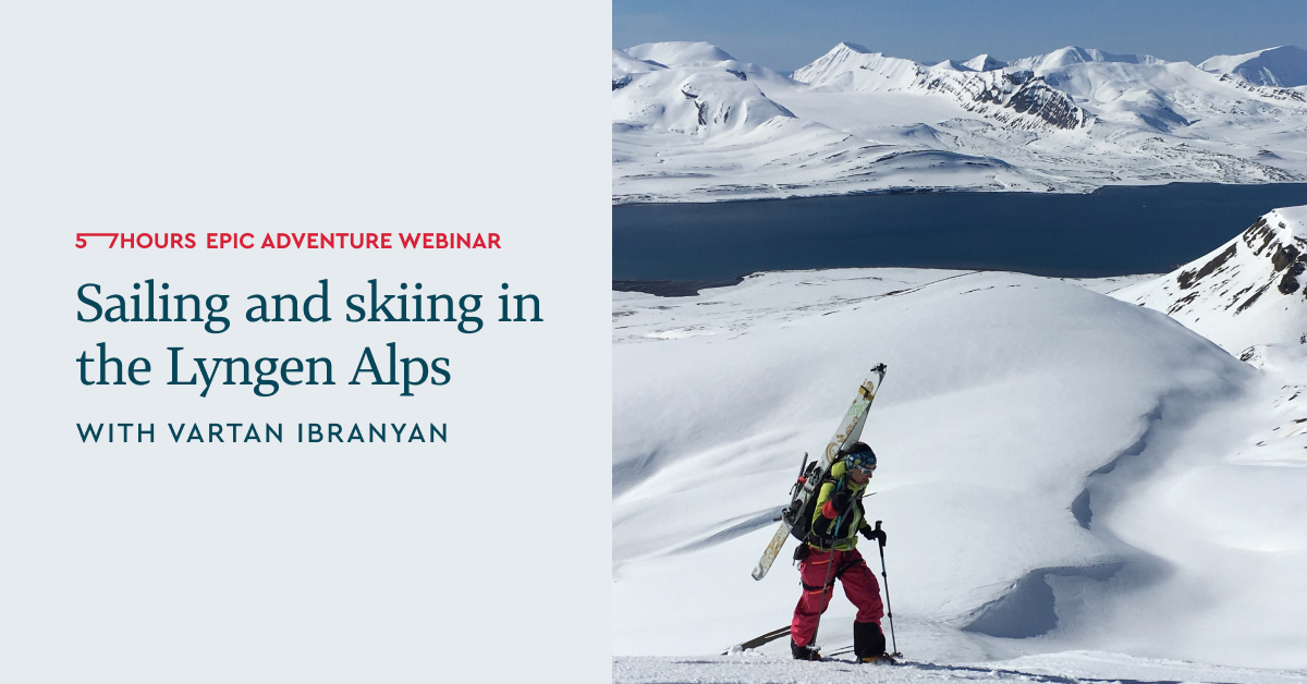 Sailing and Skiing in the Remote Lyngen Alps – 57hours