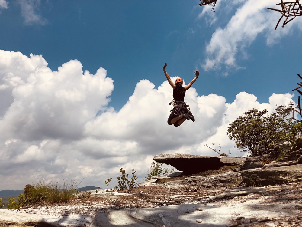 Guided Rock Climbing Adventures in North Carolina | 57hours