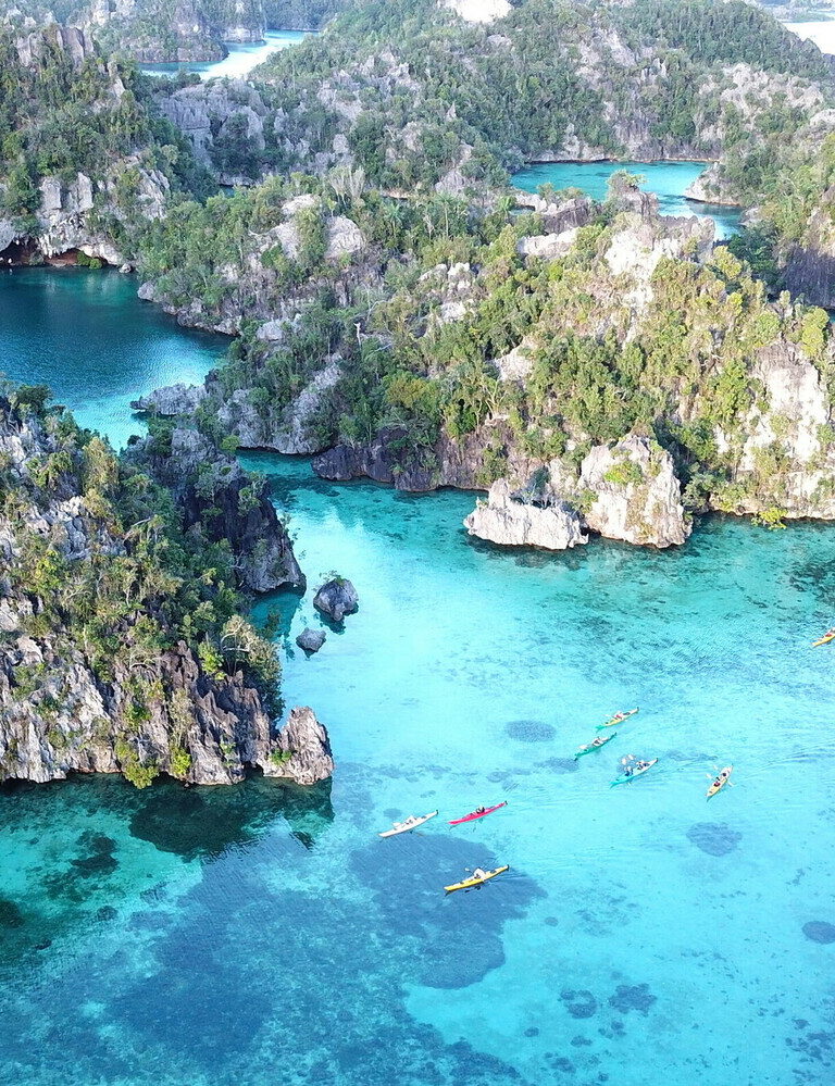 Guided Kayak & Multisport Adventure in Raja Ampat | 57hours