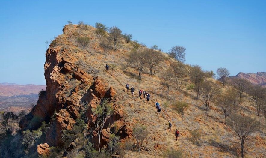 Guided Larapinta Trail Hiking Tour in the Outback | 57hours