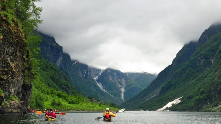 Guided Sea Kayaking Tour from Flam Beach, Norway | 57hours