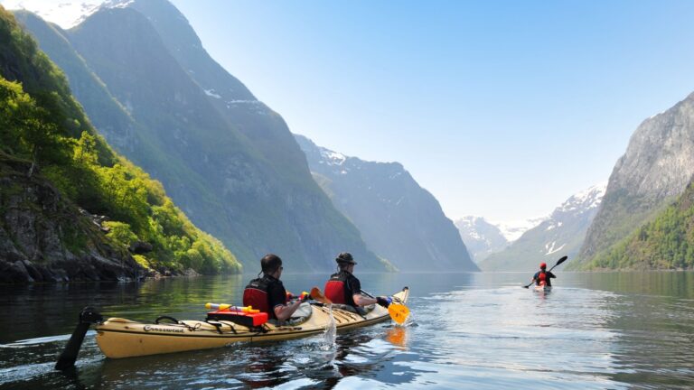 Guided Sea Kayaking Tour from Flam Beach, Norway | 57hours