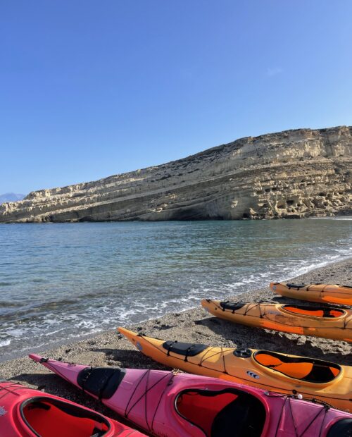 Guided Sea Kayak Crete Adventure in Greece | 57hours