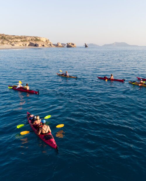 Guided Sea Kayak Crete Adventure in Greece | 57hours