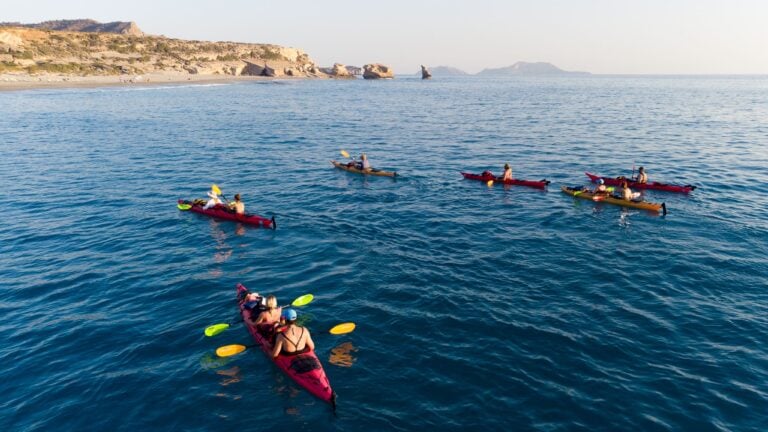 Guided Sea Kayak Crete Adventure in Greece | 57hours