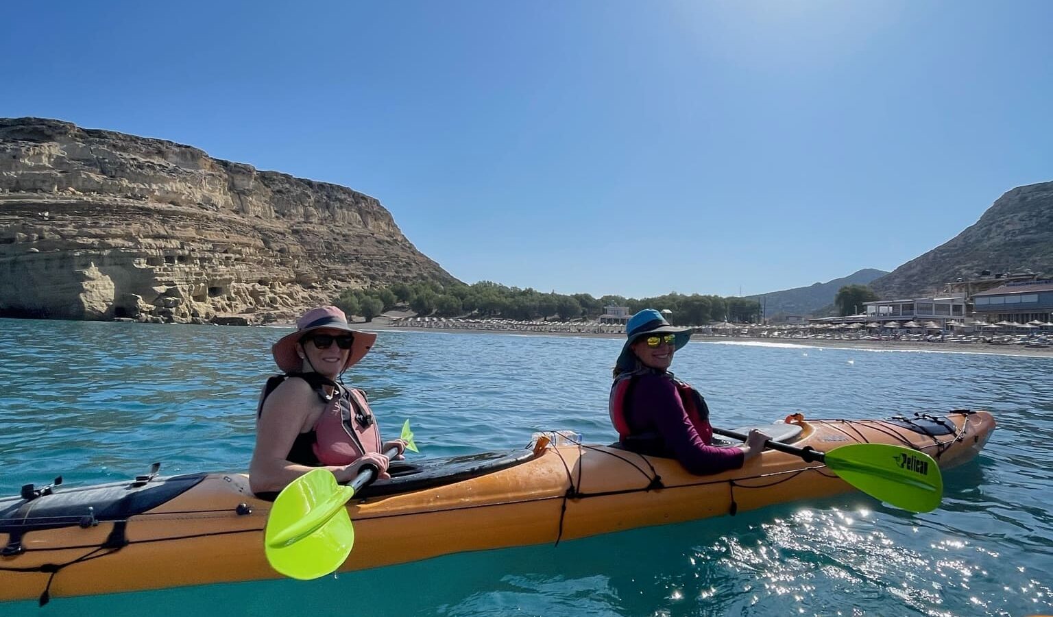 Guided Sea Kayak Crete Adventure in Greece | 57hours