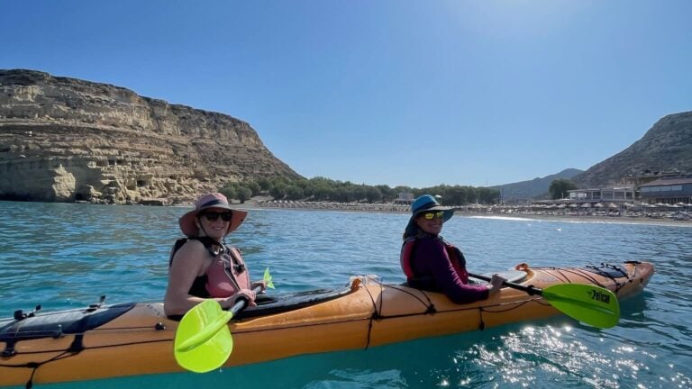Guided Sea Kayak Crete Adventure in Greece | 57hours