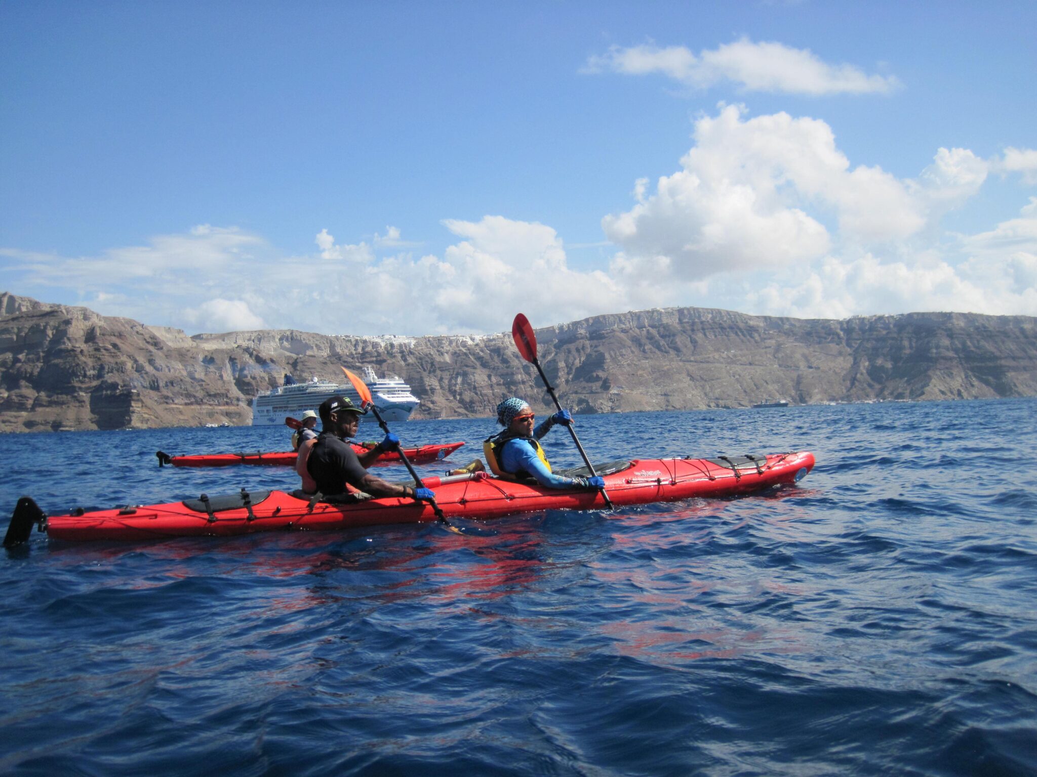 Guided Sea Kayaking Santorini Adventure, Greece | 57hours