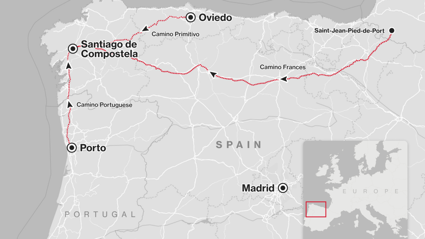 Camino de Santiago Tours with Local Guides - 57hours