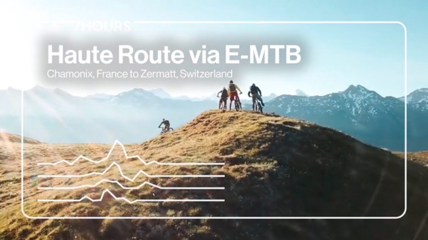 Guided Haute Route E-MTB Adventure | 57hours